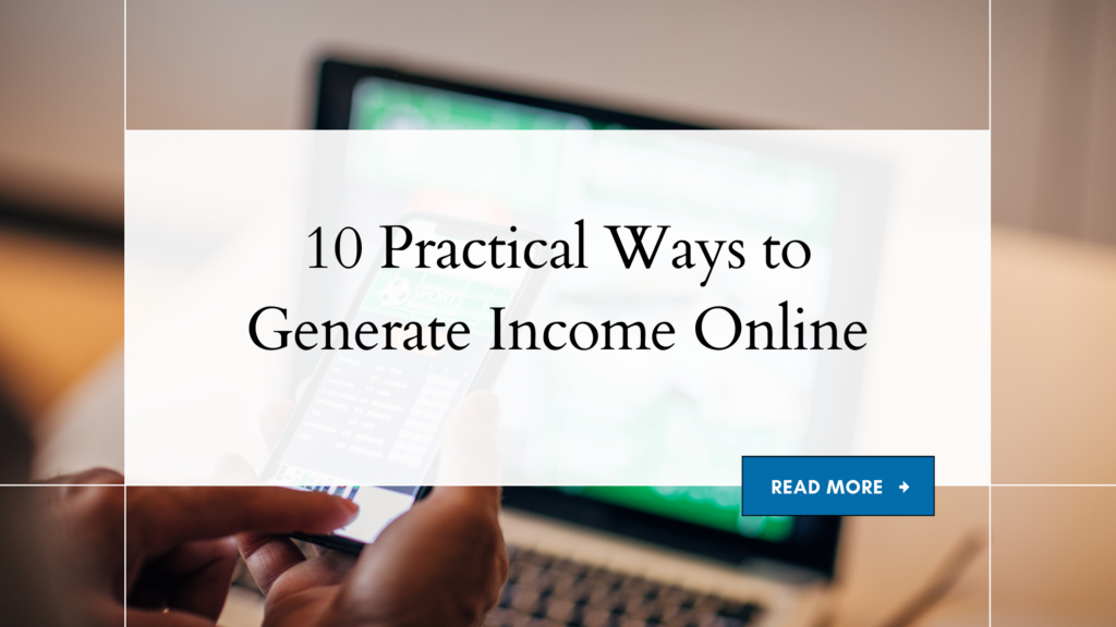 How to Make Money Online as a Student: 10 Practical Ways to Generate ...
